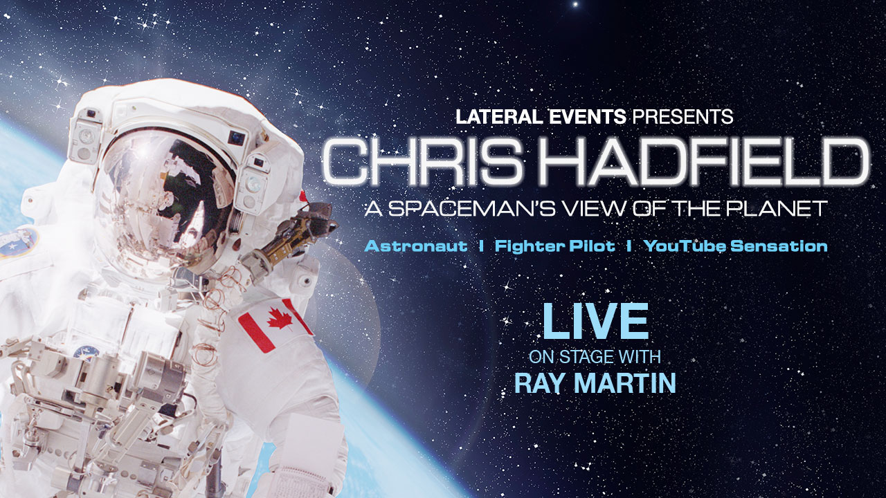 Chris Hadfield the first Canadian Astronaut to walk in space. Chris Hadfields book, You Are Here ...